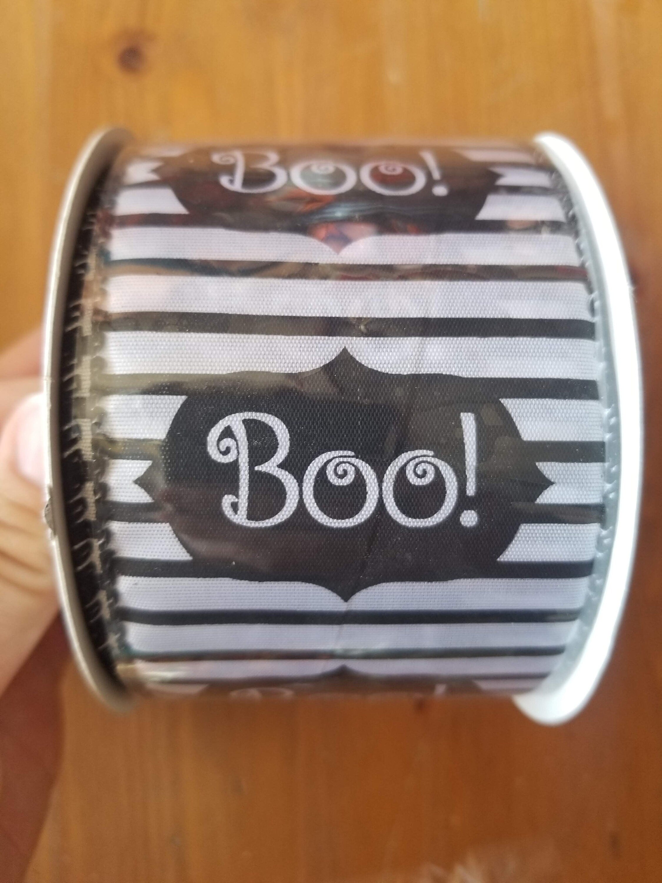 2.5" Halloween Ribbon | Boo | Designer DIY